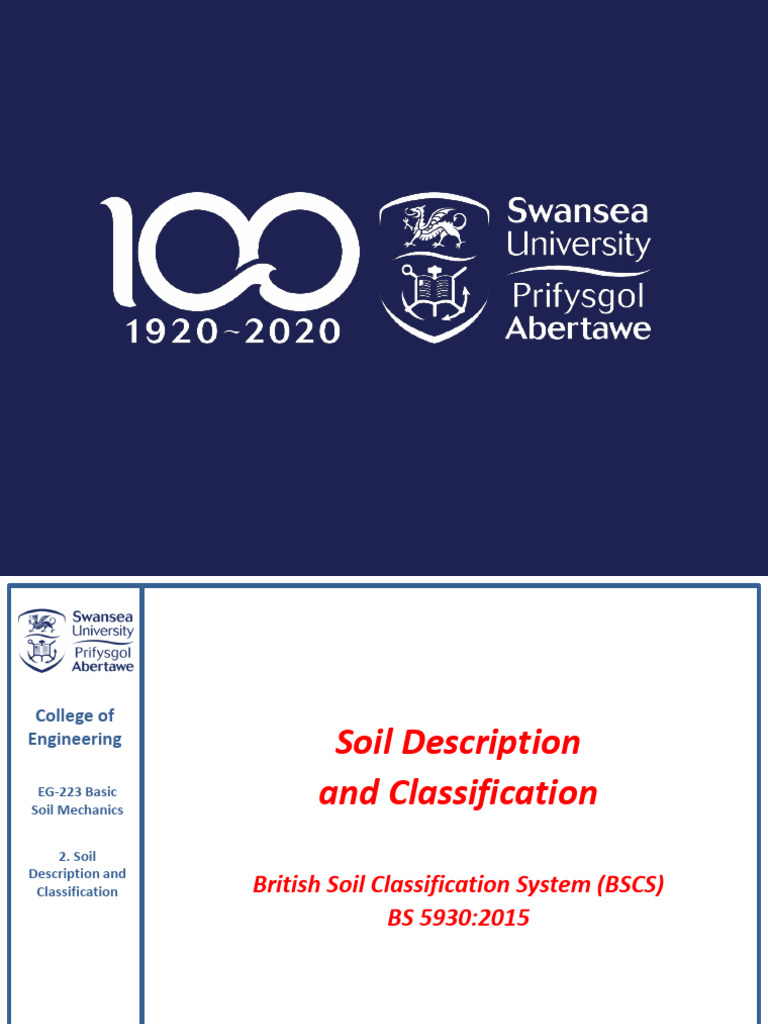 Soil Description and Classification Guide | PDF | Soil Mechanics | Gravel