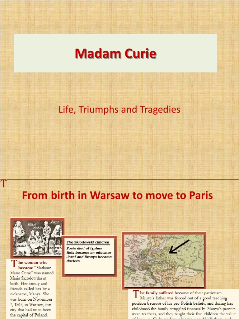 Marie Curie's Life and Discoveries | PDF
