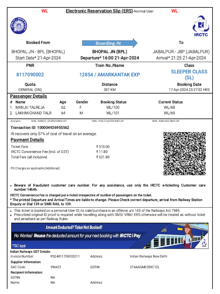 TICKETS | PDF | Identity Document