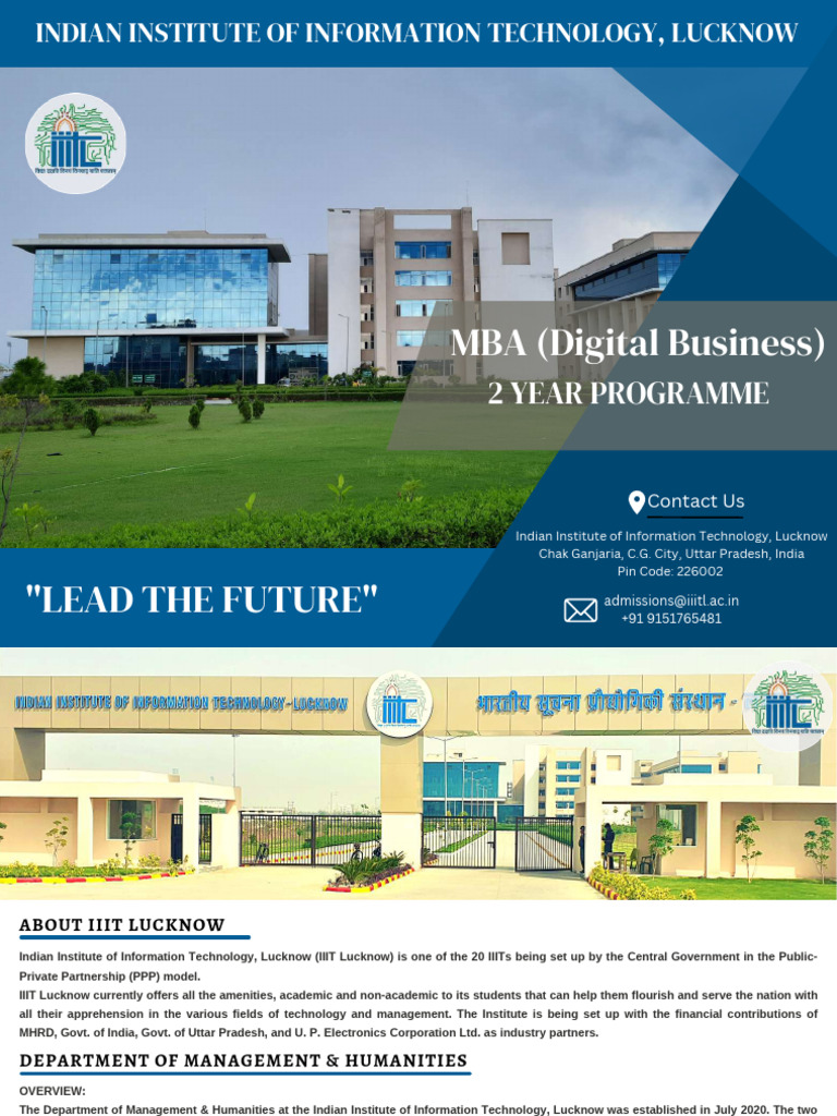 MBA Brouchure | PDF | Startup Company | Small Business & Entrepreneurs