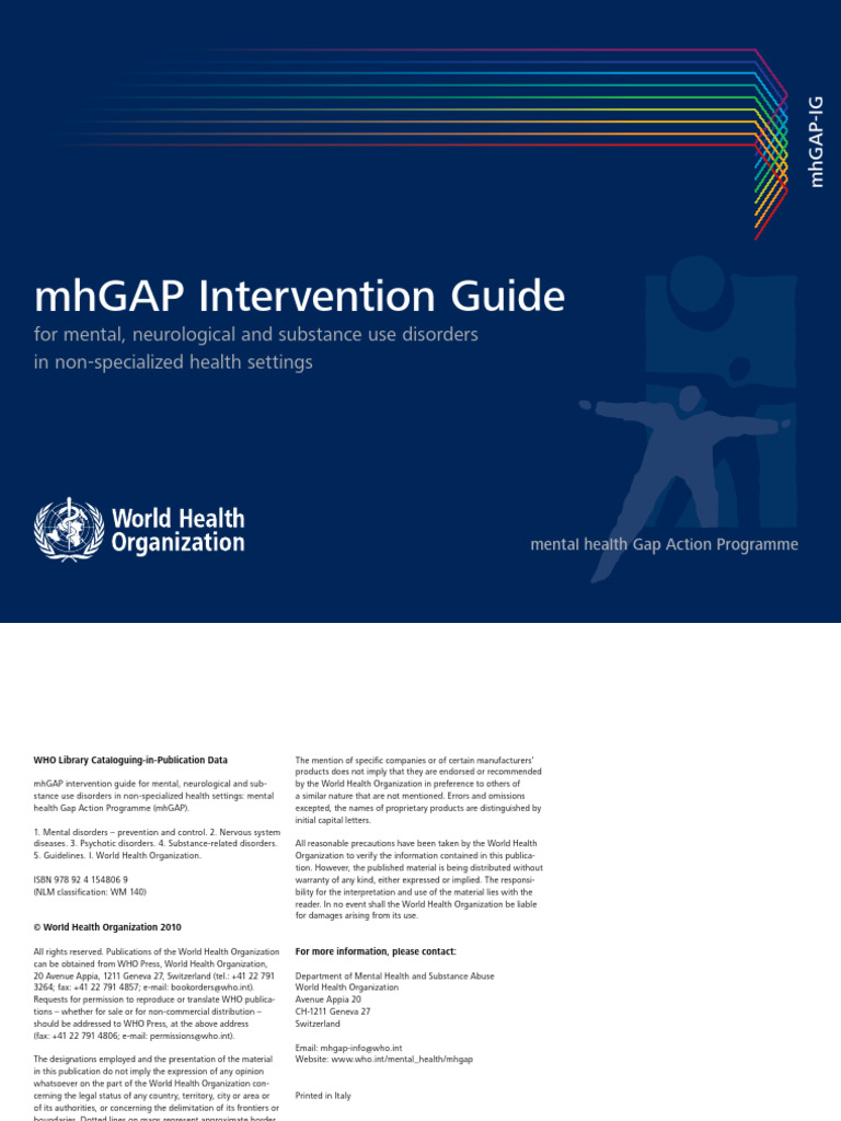 Mental Health Gap | Download Free PDF | Mental Disorder | Health Care