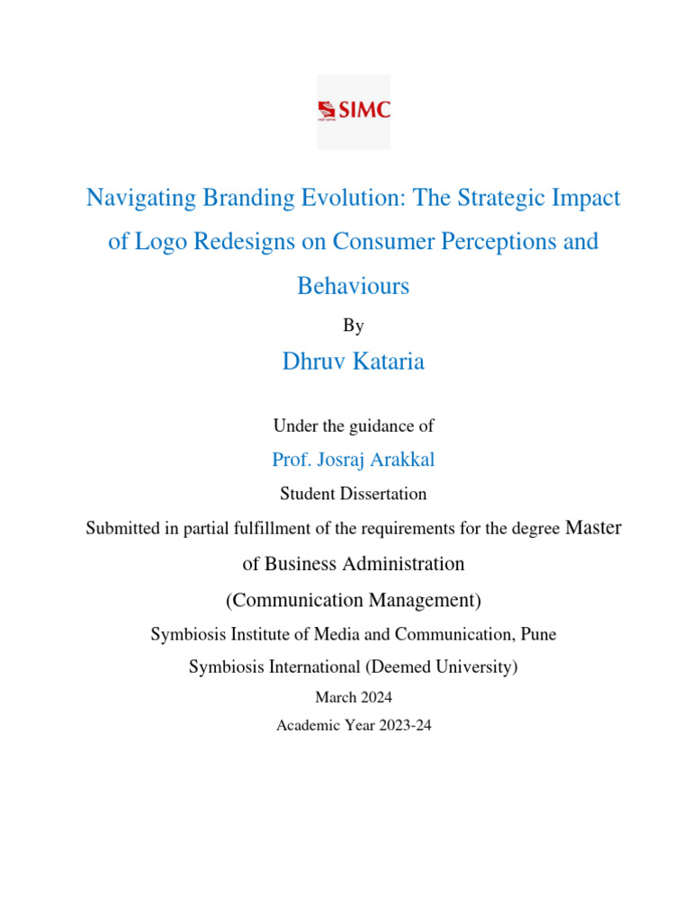 Navigating Brand Evolution: The Strategic Impact of Logo Redesign On ...