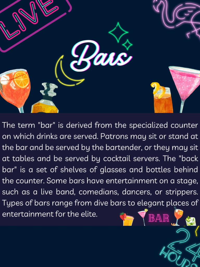 Bars PowerPoint Presentation | PDF