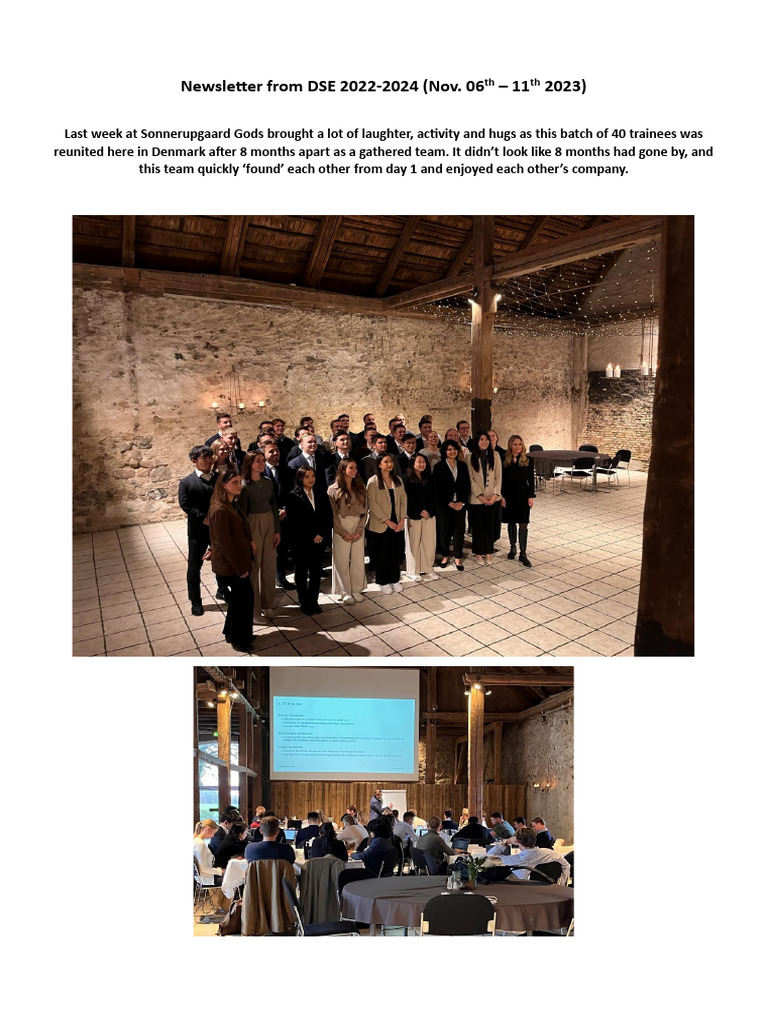 Newsletter DSE 2022-2024 | PDF Newsletter DSE 2022-2024 | PDF