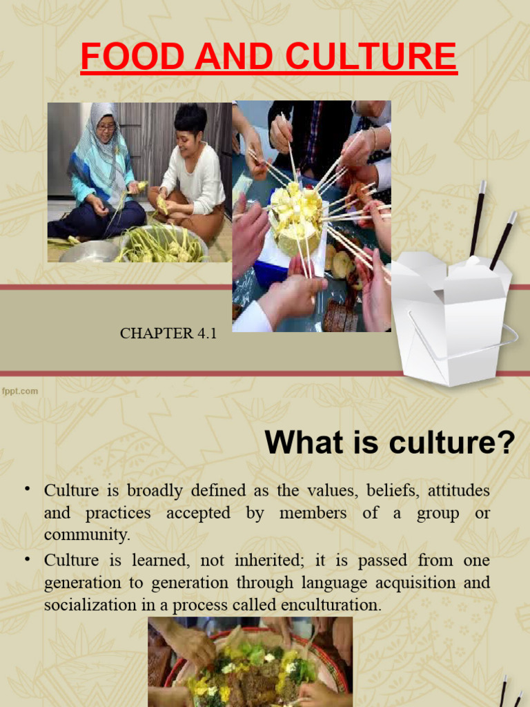 Culture's Influence on Food Habits | PDF | Foods | Socialization