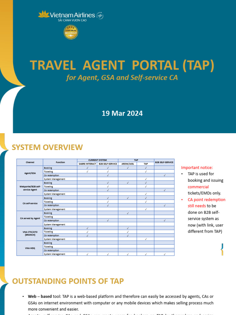 Slide Đào T o TAP Presentation and Training in Mar2024 - (For Agents ...