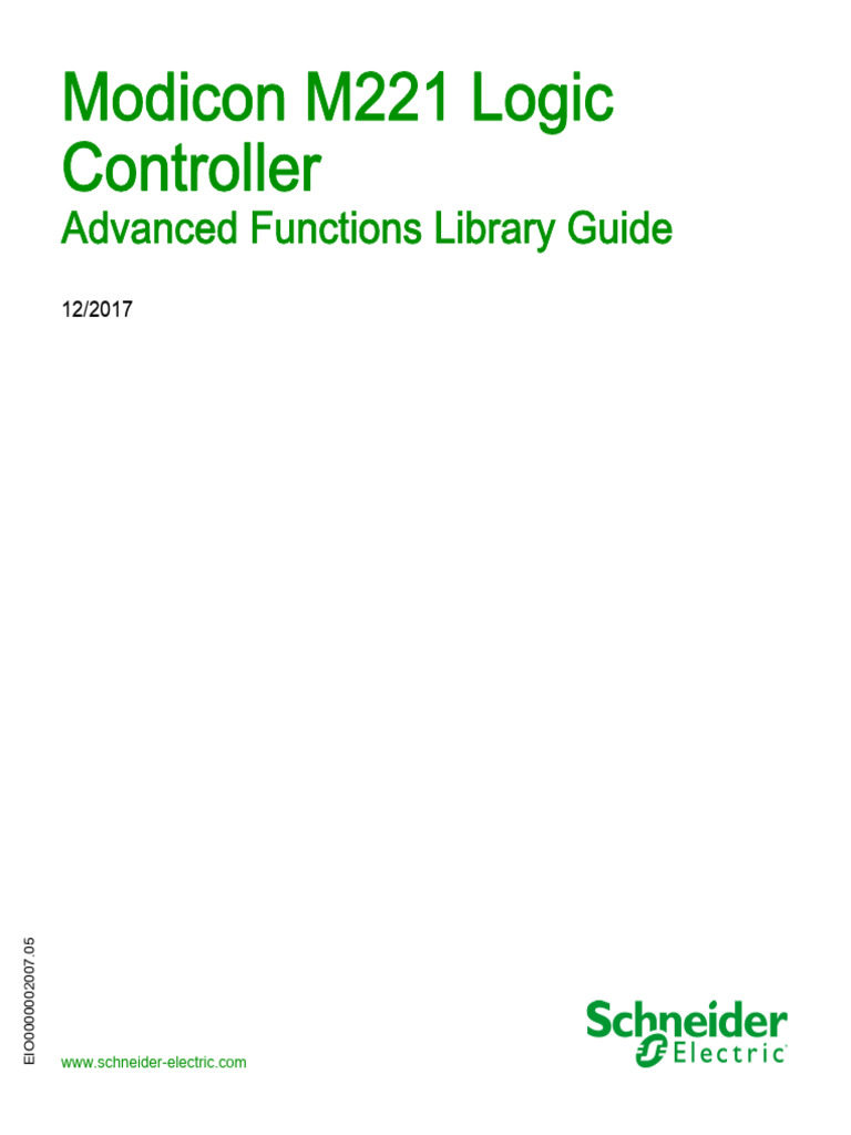 Modicon Advanced Functions | PDF | Automation | Safety Modicon Advanced Functions | PDF | Automation | Safety