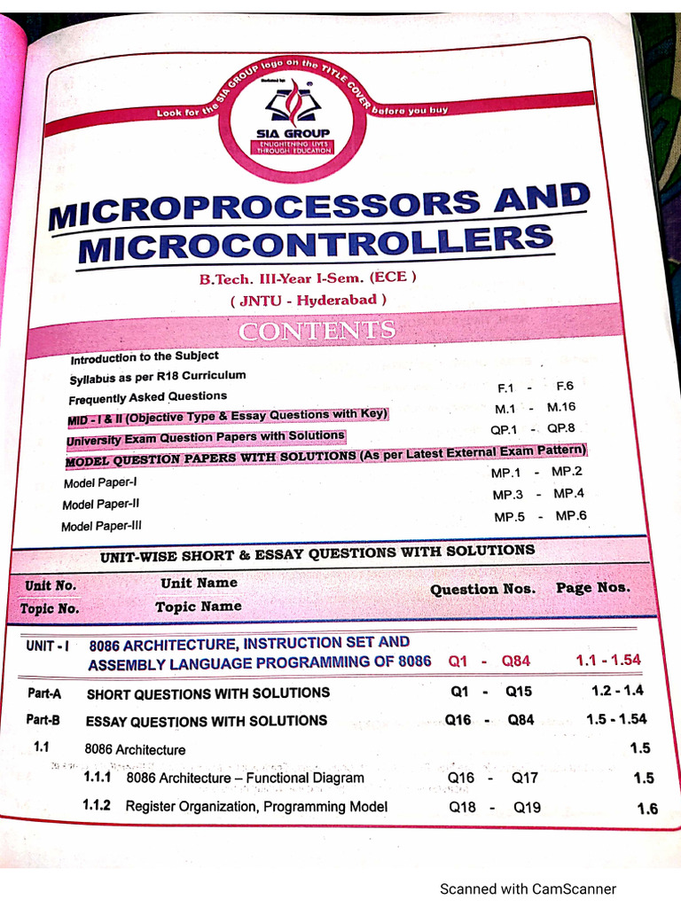 MPMC 1 | PDF