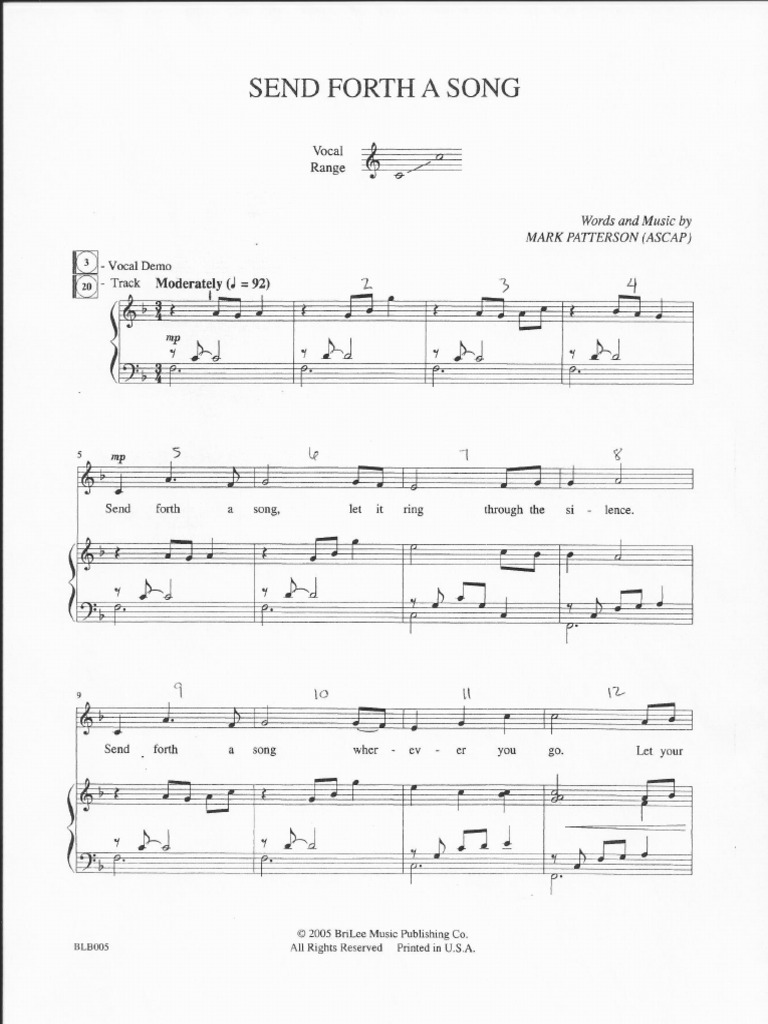 Send Forth A Song | PDF