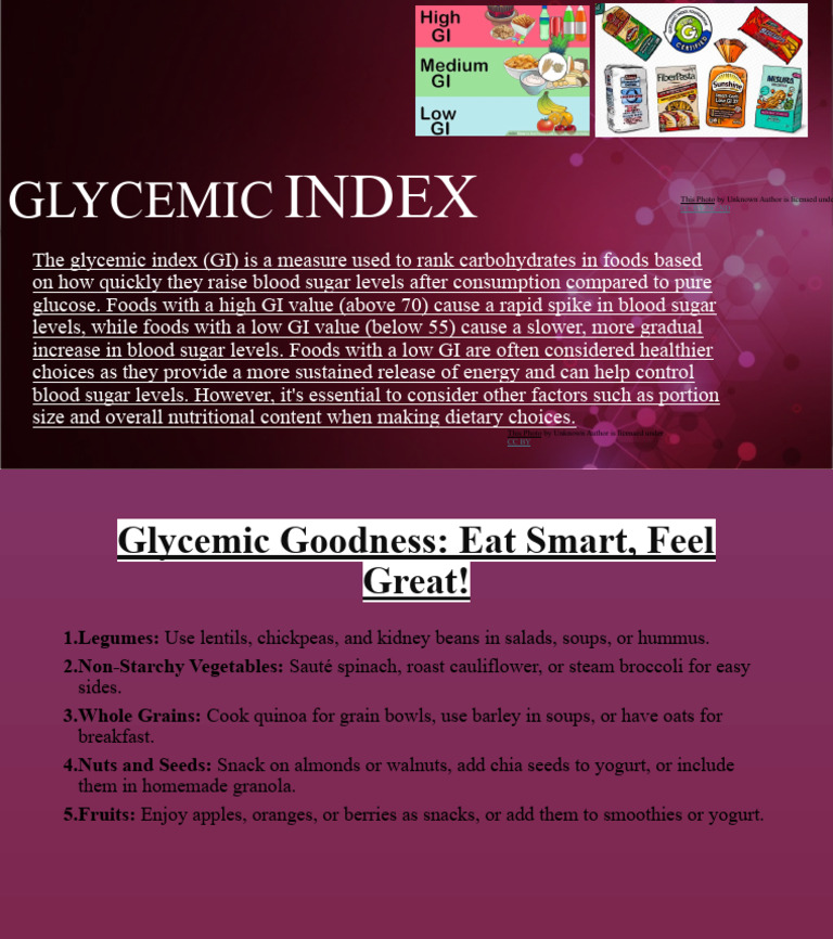 Glycemic Index | PDF