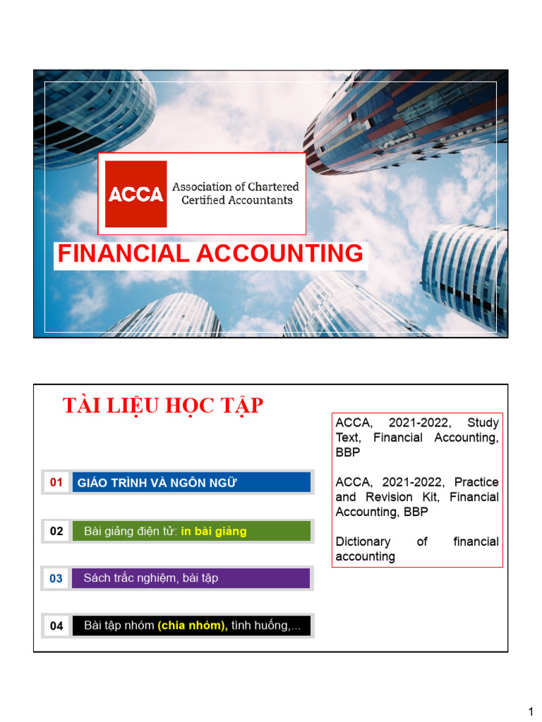 Chapter 1 Overview of financial accounting | PDF | Debits And Credits ...