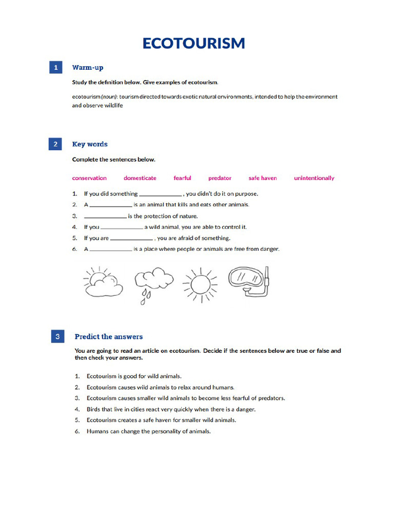 Reading Ecotourism | PDF