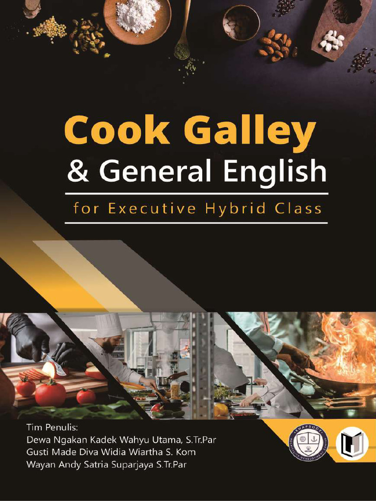 COOK GALLEY & GENERAL ENGLISH FOR EXECUTIVE HYBRID CLASS | PDF | Food ...