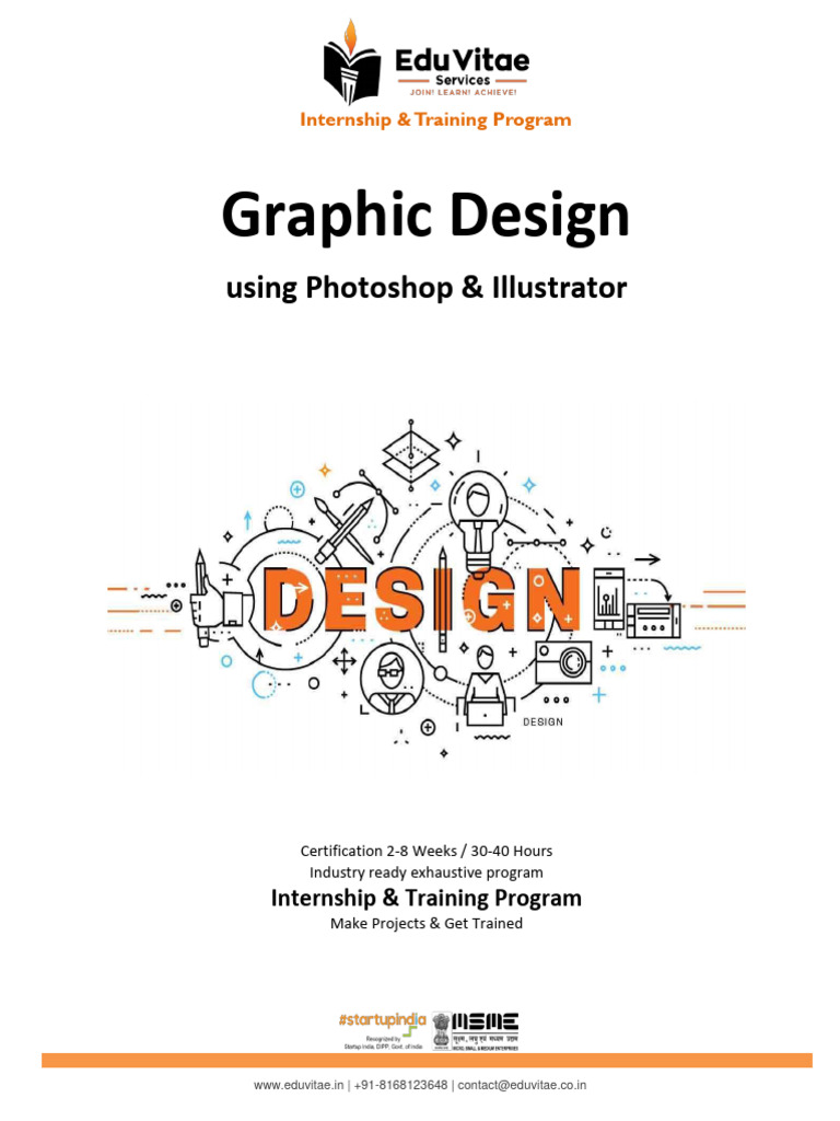 Graphic Design Using Photoshop Illustrator | PDF | Adobe Photoshop ...