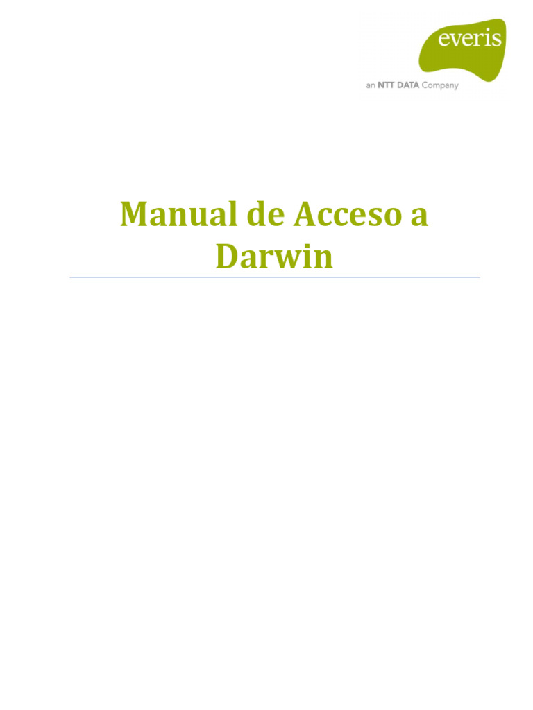 Manual para Ingresar A Darwin | PDF
