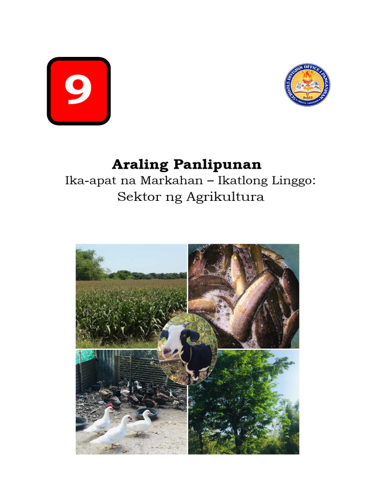 Ap9 Q4 W3 Module 3 Sektor NG Agrikultura 2 PDF | PDF