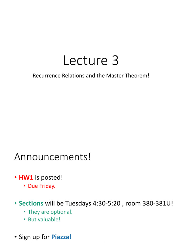Lecture3-compressed | PDF | Algorithms | Theoretical Computer Science