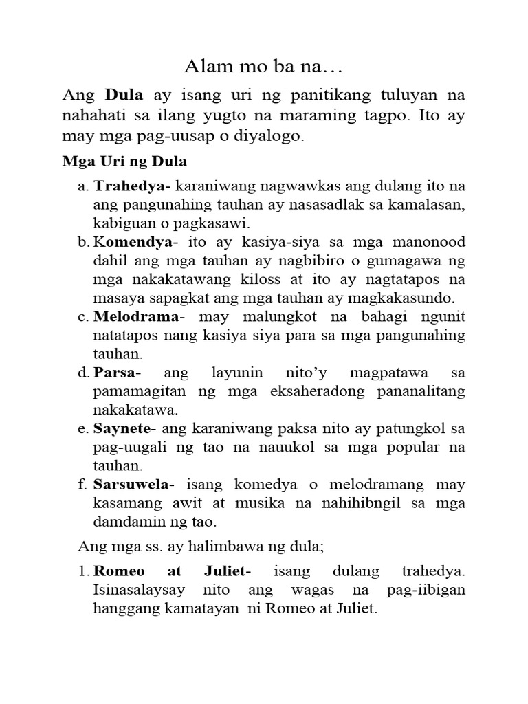 Filipino Reporting | PDF