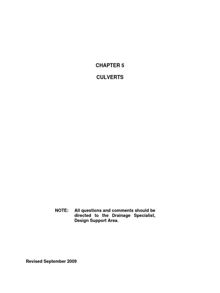 MDOT Culvert Design Guidelines | PDF | Discharge (Hydrology) | Flood