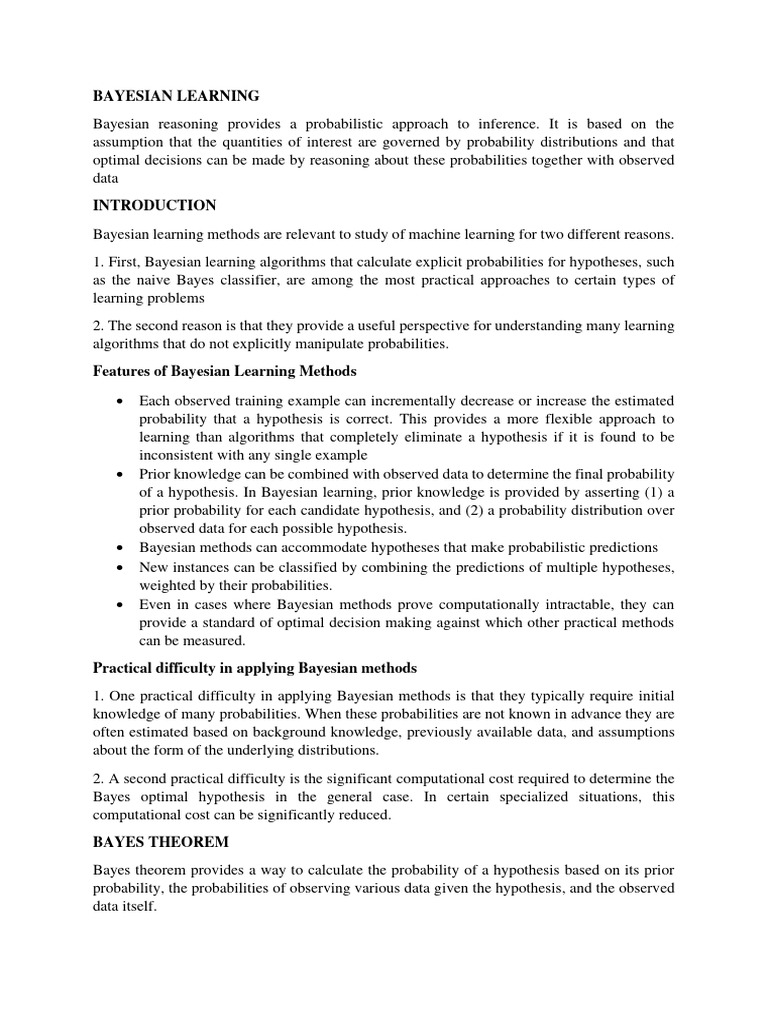 E-Note 14654 Content Document 20231228101425AM | PDF | Bayesian Network | Bayesian Inference
