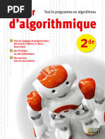 Cahier D'algorithmique Et Programmation 2de | PDF