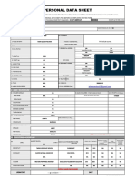 Blank Form - Pds 2023 | PDF