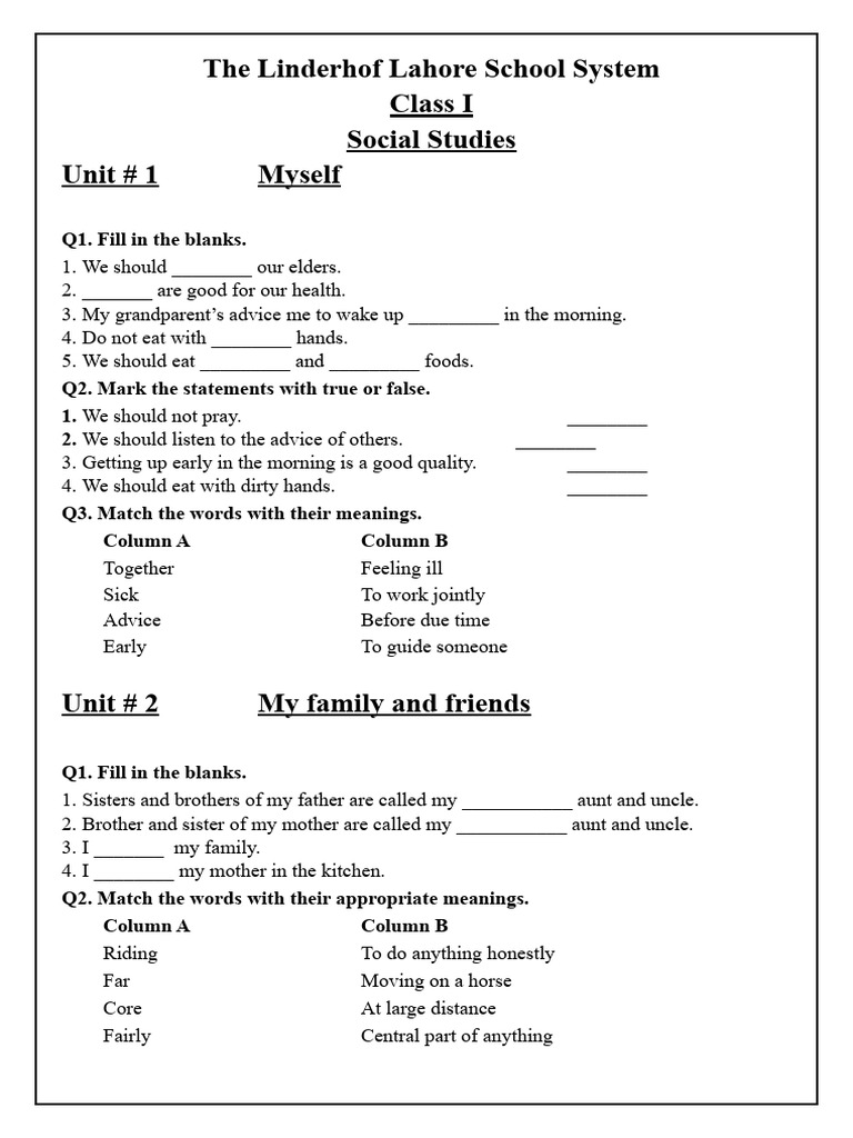 Class 1 SST | Download Free PDF | Traffic | Bus
