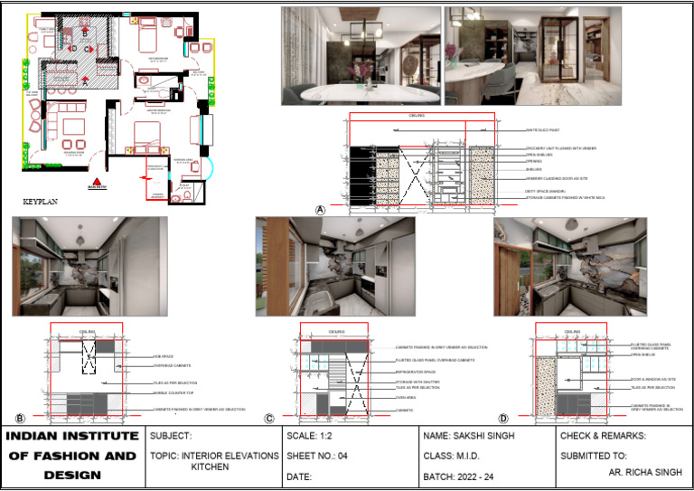 Interior Design Layout Plan | PDF | Houses | Tourist Attractions