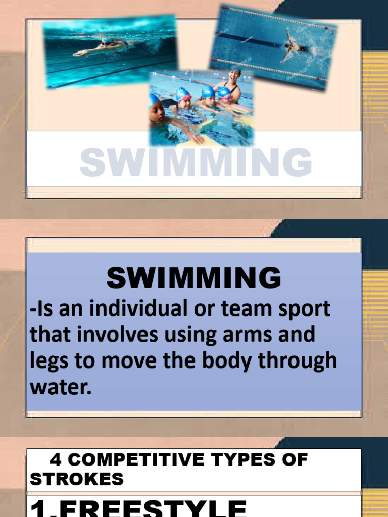 Swimming PPT 4thquarter | PDF