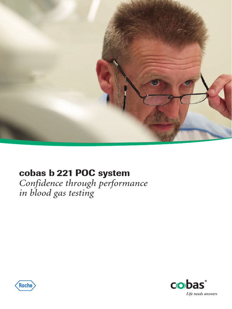 Roche_Cobas_B221_Version_6_Blood_Gas_Analyzer | PDF | Blood Plasma | Ph