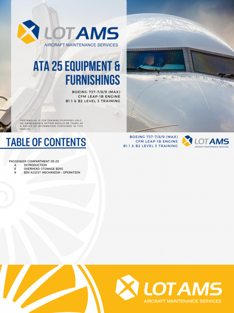 Ata25 Equipment & Furnishings | PDF
