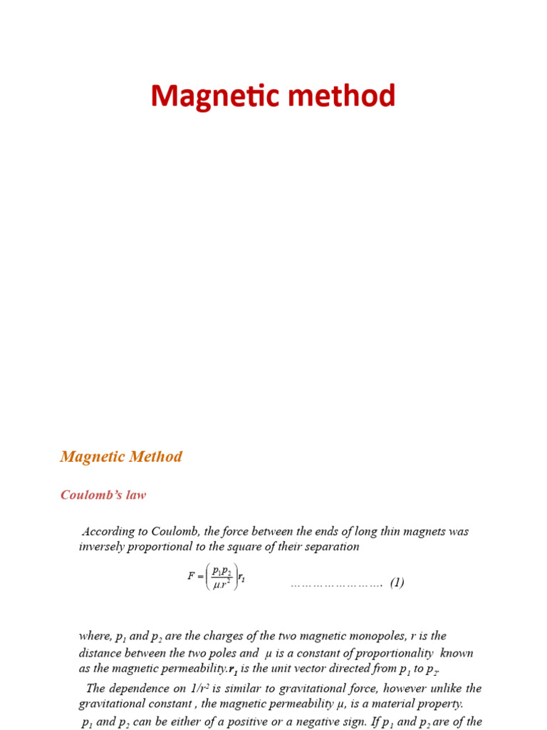 Magnetic Petroleum Geophysics 02sep2020 | PDF | Magnetic Field | Magnetism