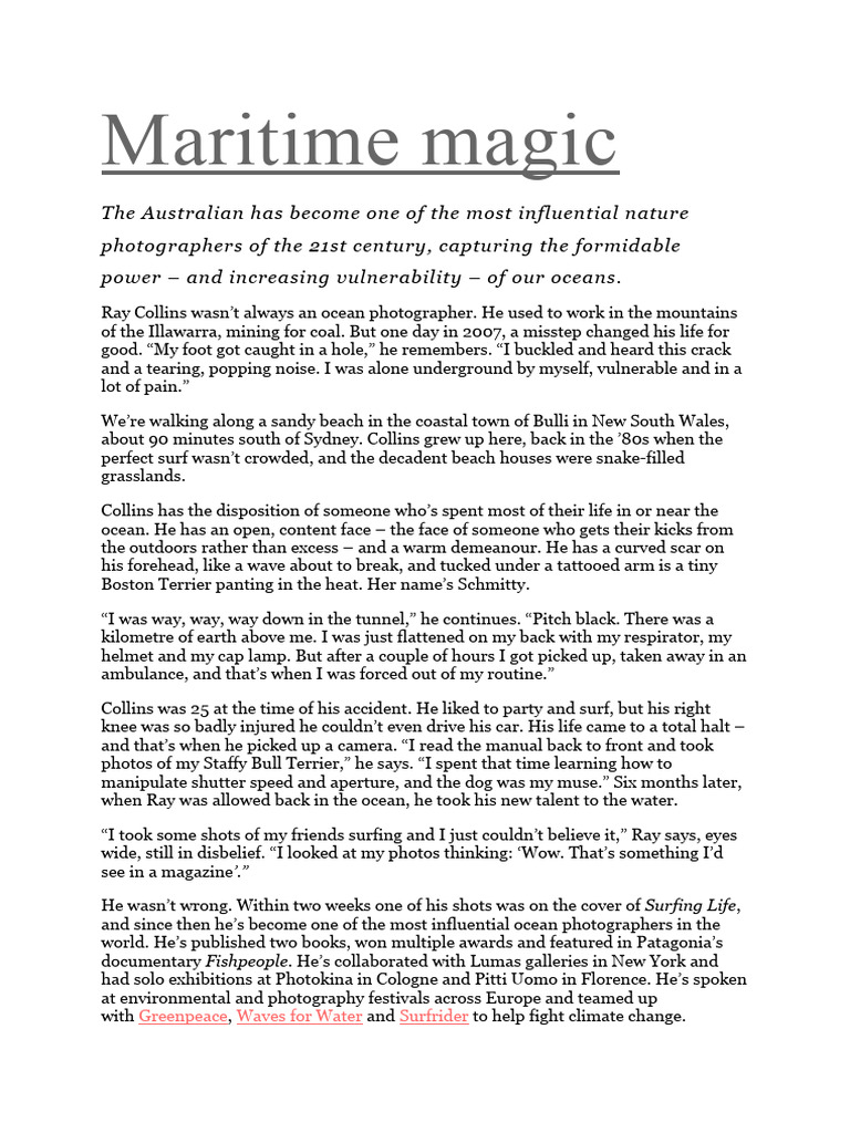 Maritime Magic | PDF