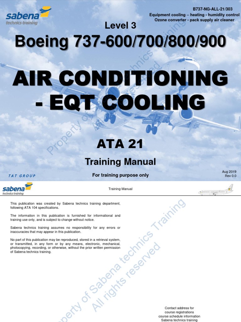 B737 NG All 21 303 | Download Free PDF | Relay | Sensor