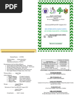 BSP-GSP Emcee Script | PDF | Scouting