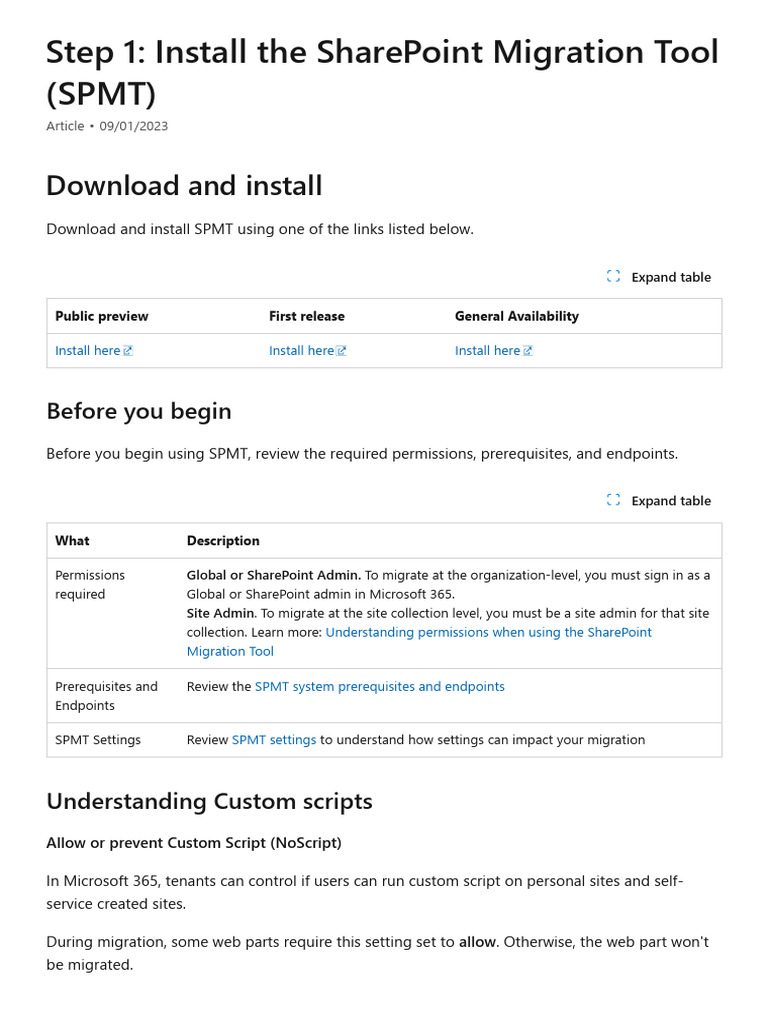 Step 1 - Install The SharePoint Migration Tool (SPMT) - Migrate To ...