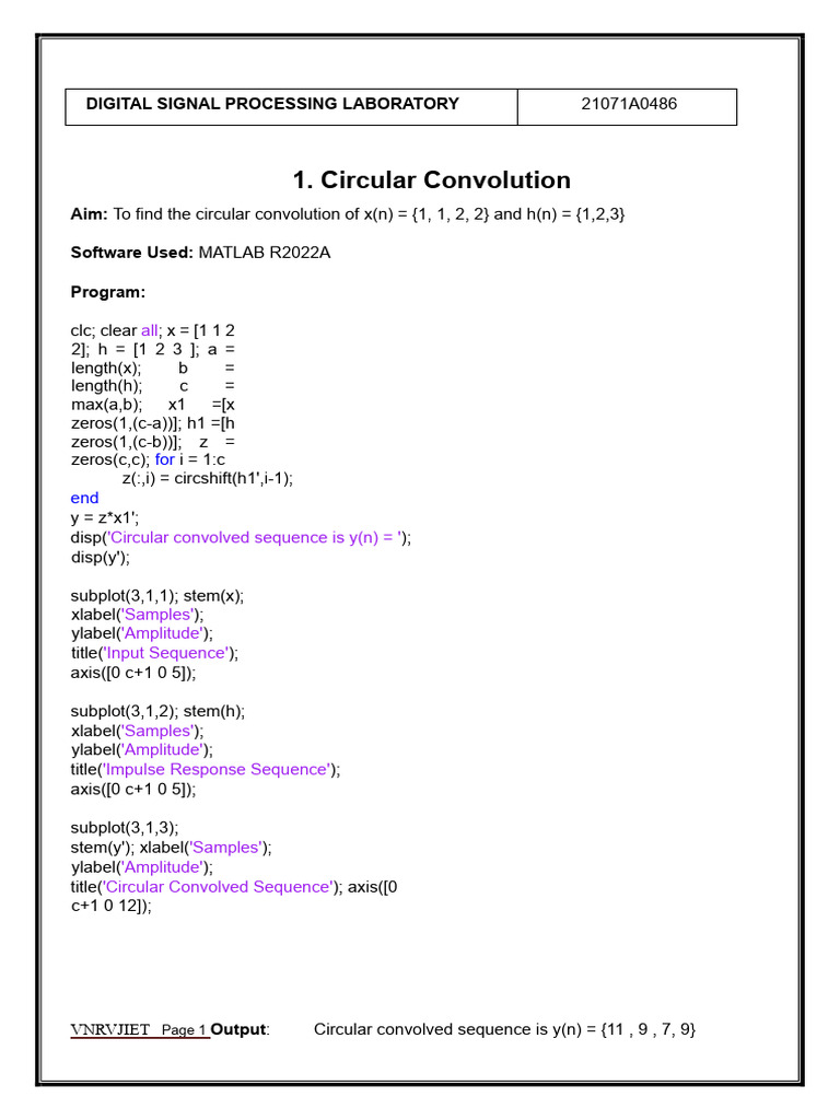 DSP 72 | PDF | Discrete Fourier Transform | Filter (Signal Processing)