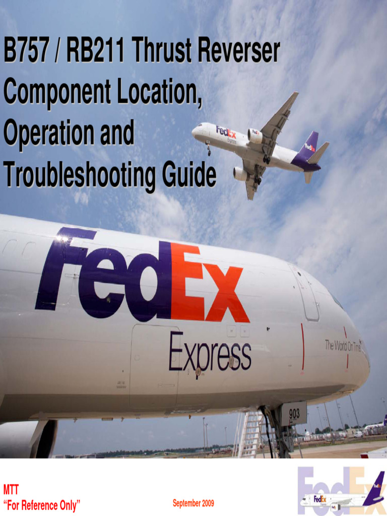 757 RB211 TR Ops TS JobAid | PDF | Valve | Switch