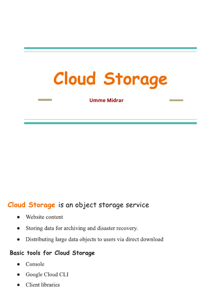 Storage | PDF