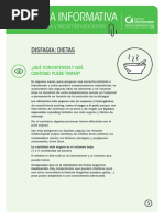 Dysphagia Diet IDDSI Level 5 Food List Spanish | PDF | Postres | Cereales