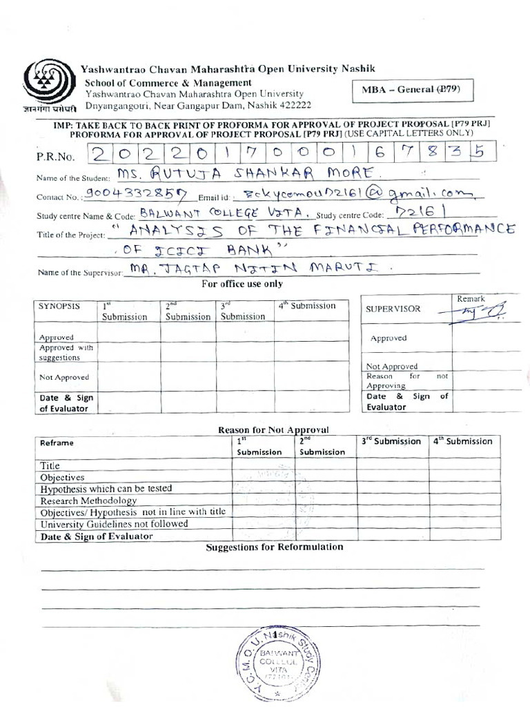 Rutuja More Synopsis | PDF