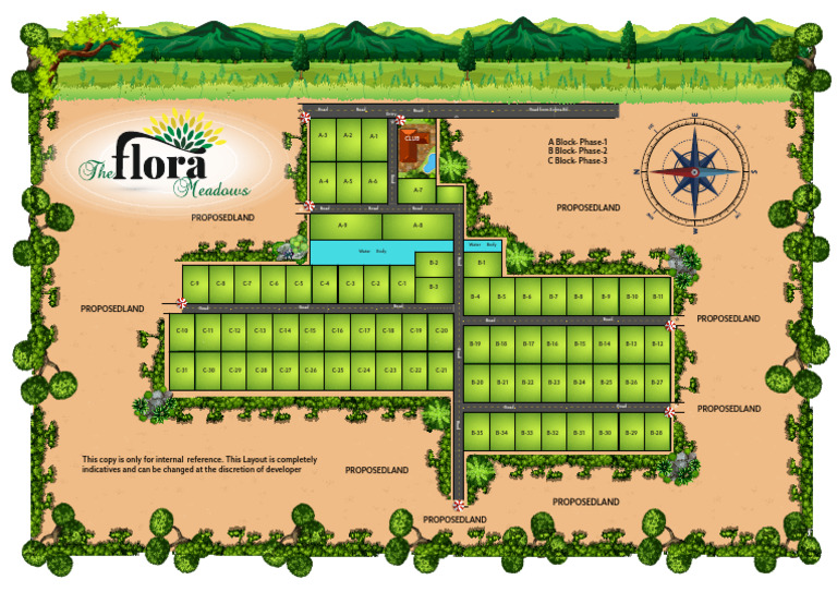 The Flora Meadows - SITE PLAN-4 - Low | PDF