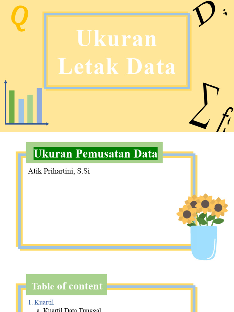 Ukuran Letak Data | PDF