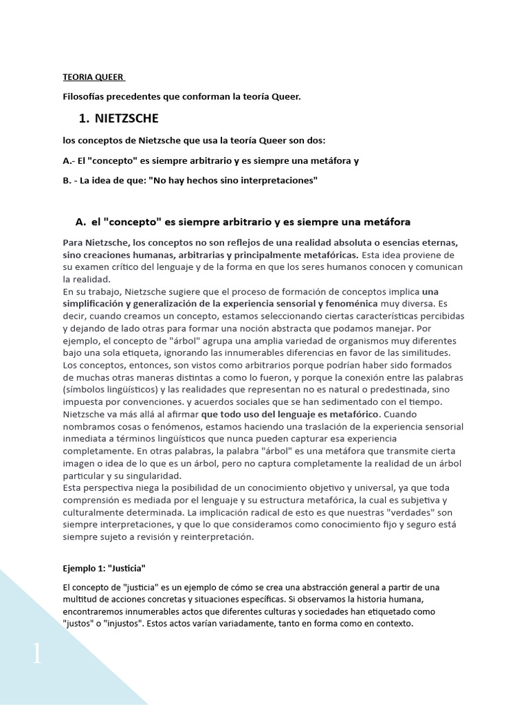 Teoria Queer | PDF | Género | Estudios de género