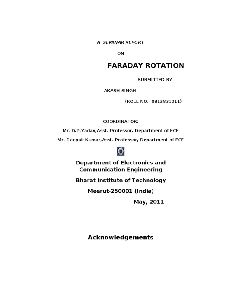 Faraday Rotation | PDF | Polarization (Waves) | Ionosphere