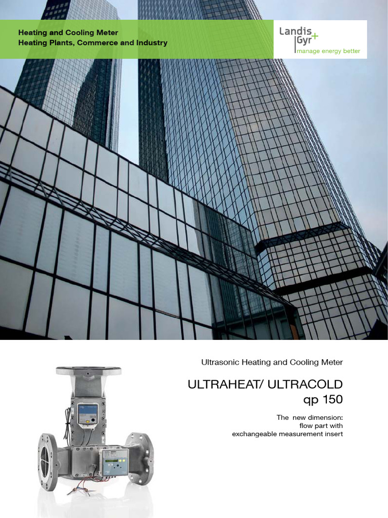 LandisGyr QP 150 Brochure | PDF | Calibration | Ultrasound
