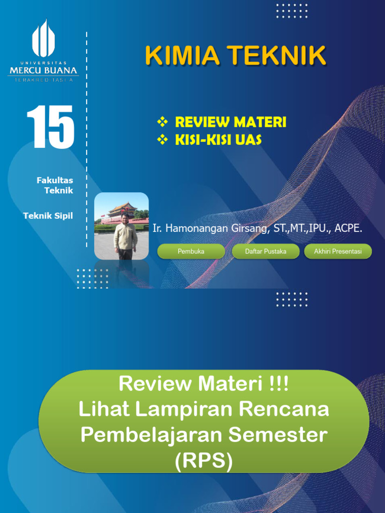 Modul (15) Kimia Teknik | PDF