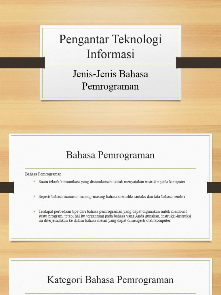 Panduan Lengkap Bahasa Pemrograman | PDF