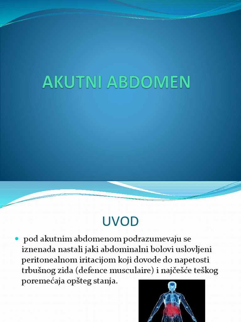 AKUTNI - ABDOMEN3239 | PDF