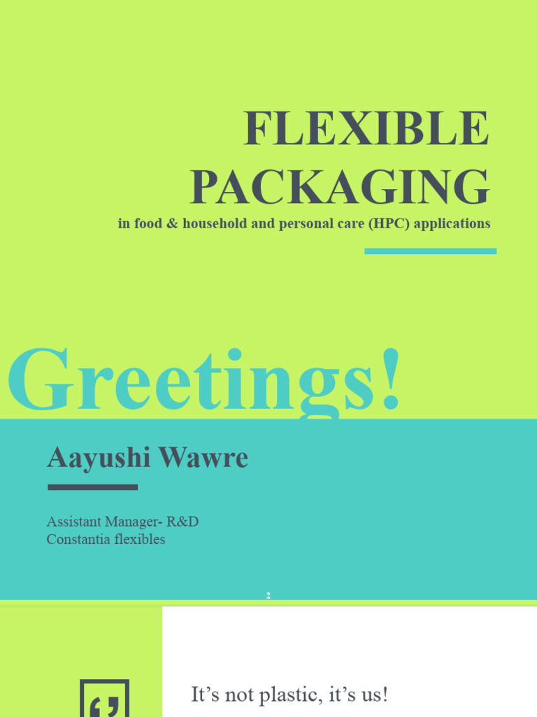 Flexible Pacakaging | PDF | Polyethylene | Lamination